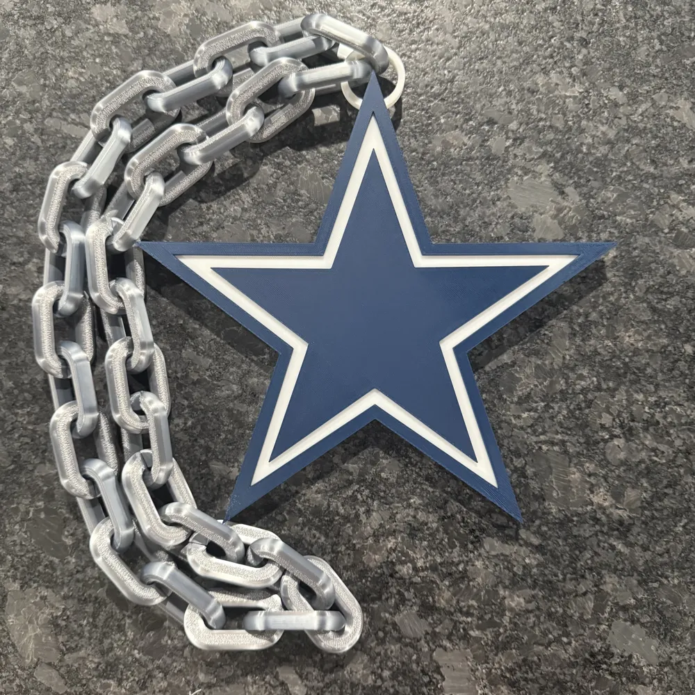 Dallas Cowboys Turnover Chain by HYP3DTurnover Chains MakerWorld: Download Free 3D Models
