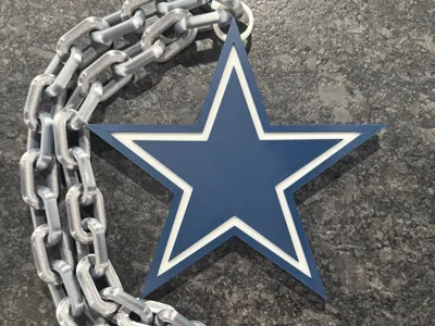 Dallas Cowboys Turnover Chain - Free 3D Print Model - MakerWorld