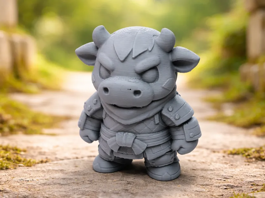 Woodland Sentinel Bull of the Pathcaller - Free 3D Print Model - MakerWorld