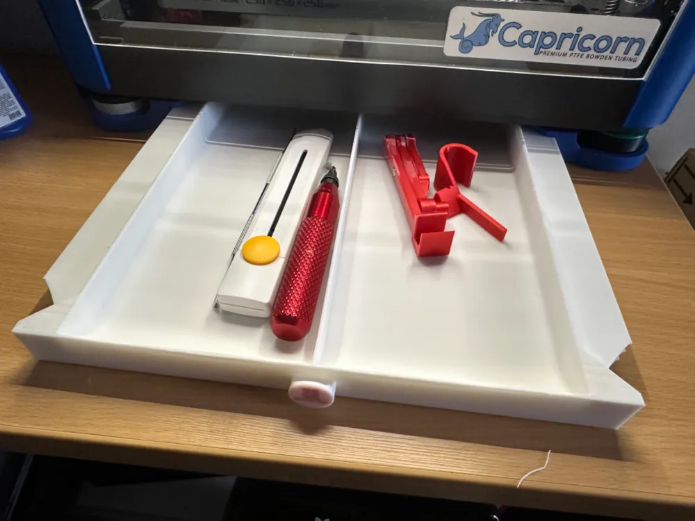 Drawer as Extra Part for under Printer Build-Plate storage system by ...