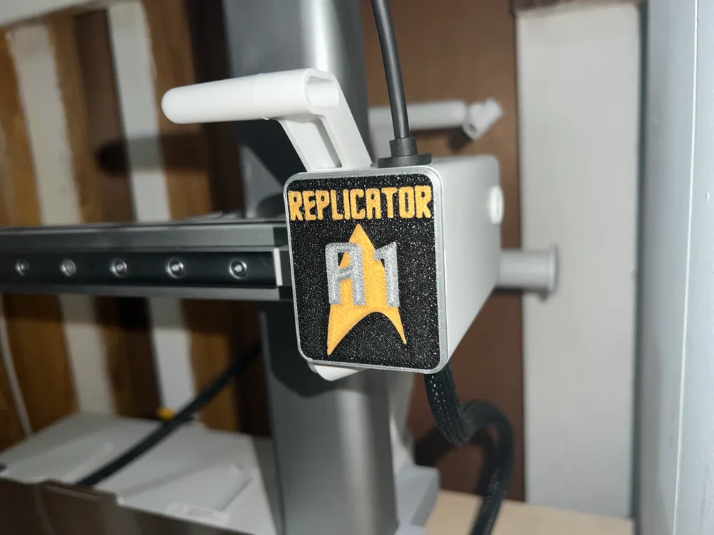 A1| Star Trek Replicator |Printer Label/Sign Remixed by BRE3DLOVE Designs - MakerWorld