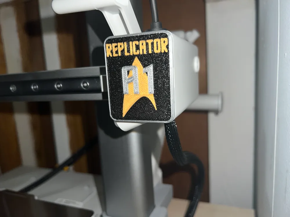 A1| Star Trek Replicator |Printer Label/Sign Remixed by BRE3DLOVE Designs - MakerWorld