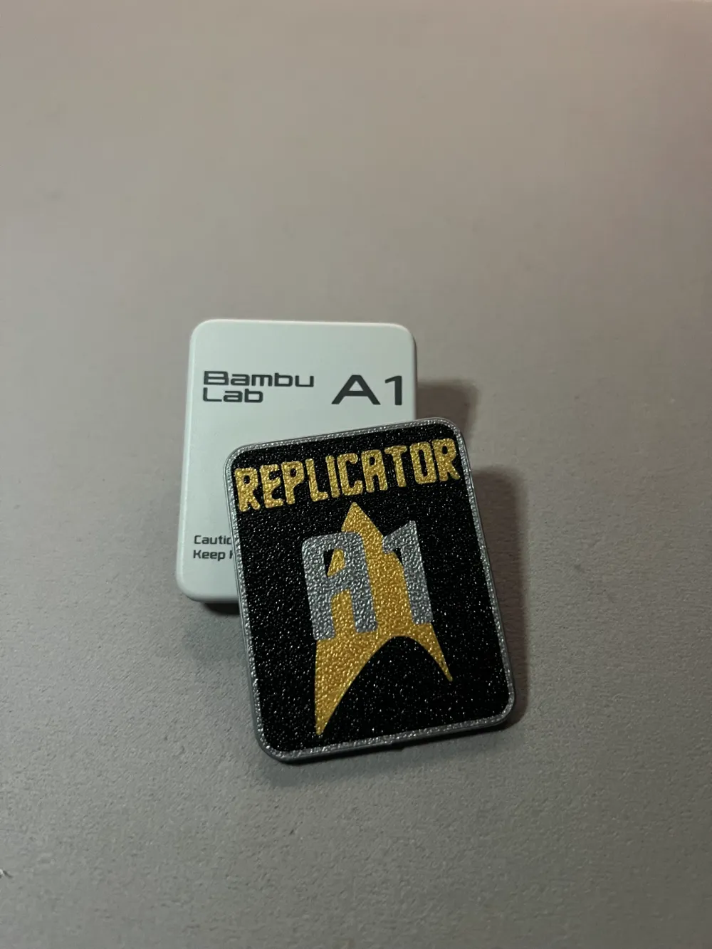 A1| Star Trek Replicator |Printer Label/Sign Remixed by BRE3DLOVE ...