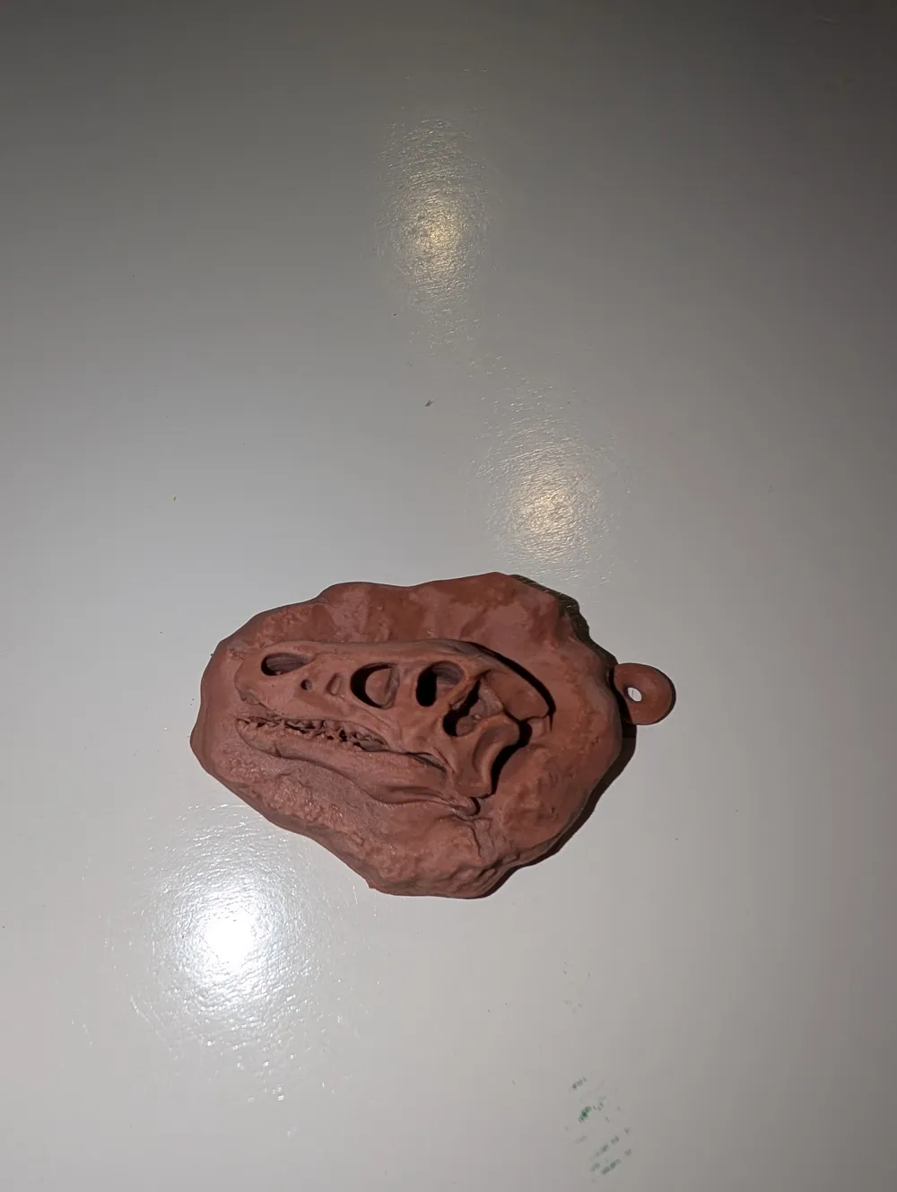 Dinosaur Skull Keychain by Pikselowe Formy 3D MakerWorld: Download Free ...