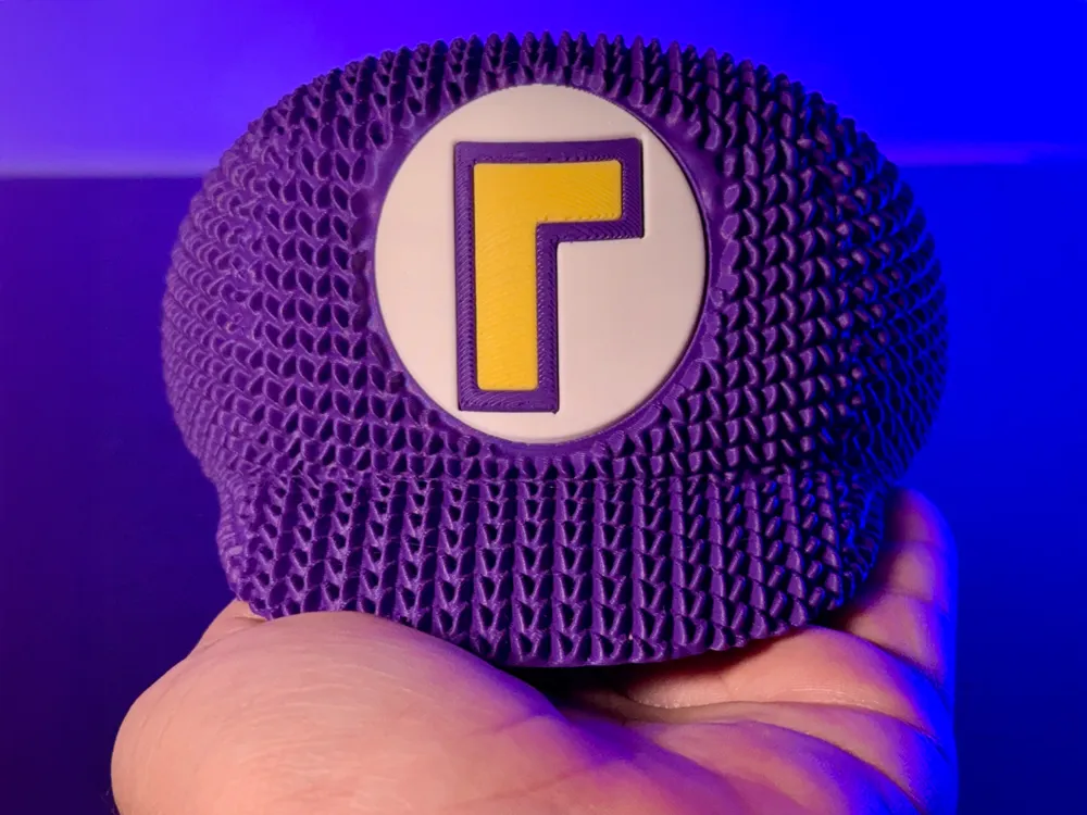 Cute Knitted Waluigi Cap from Super Mario by McG3D Designs MakerWorld ...