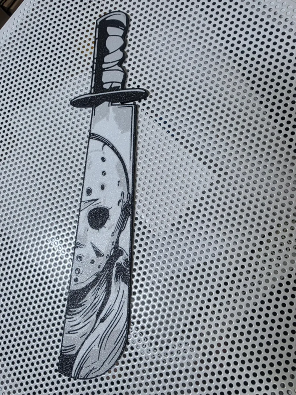 Jasons's machete friday 13th halloween knife by 3dToppers MakerWorld: Download Free 3D Models
