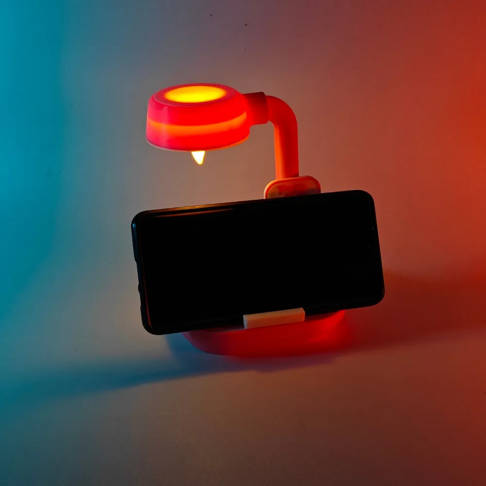 Cute Rabbit Desk Organizer - Lamp - Phone Stand - Free 3D Print Model ...