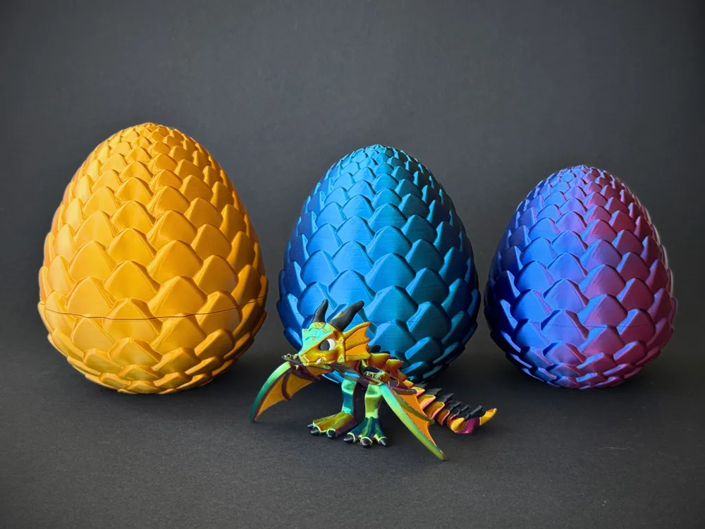Dracore Egg – Twist-Lock Drachenei – Kostenloses 3D-Druckmodell ...