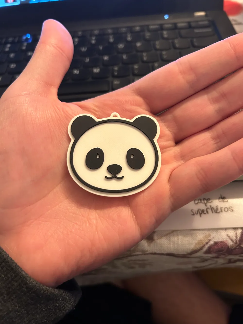 Cute Panda Keychain by WorkShop3D - MakerWorld