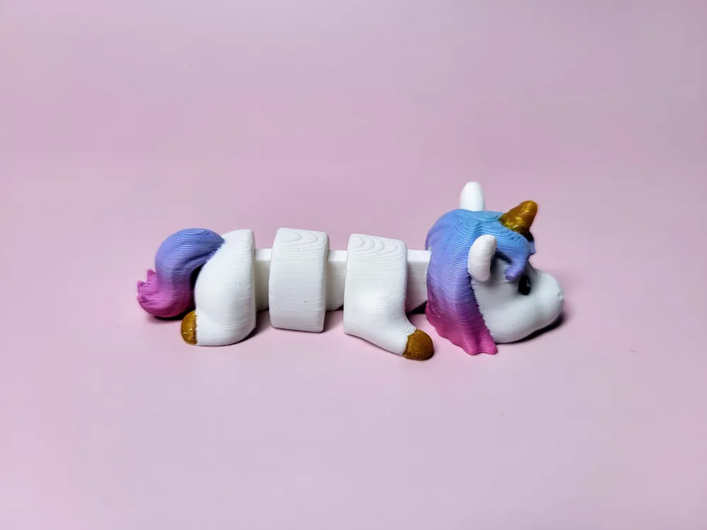 Licorne Articulée — Articulations Robustes - Modèle d'Impression 3D ...