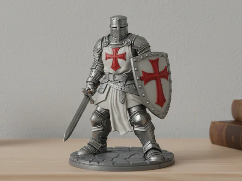 Crusader - Free 3D Print Model - MakerWorld
