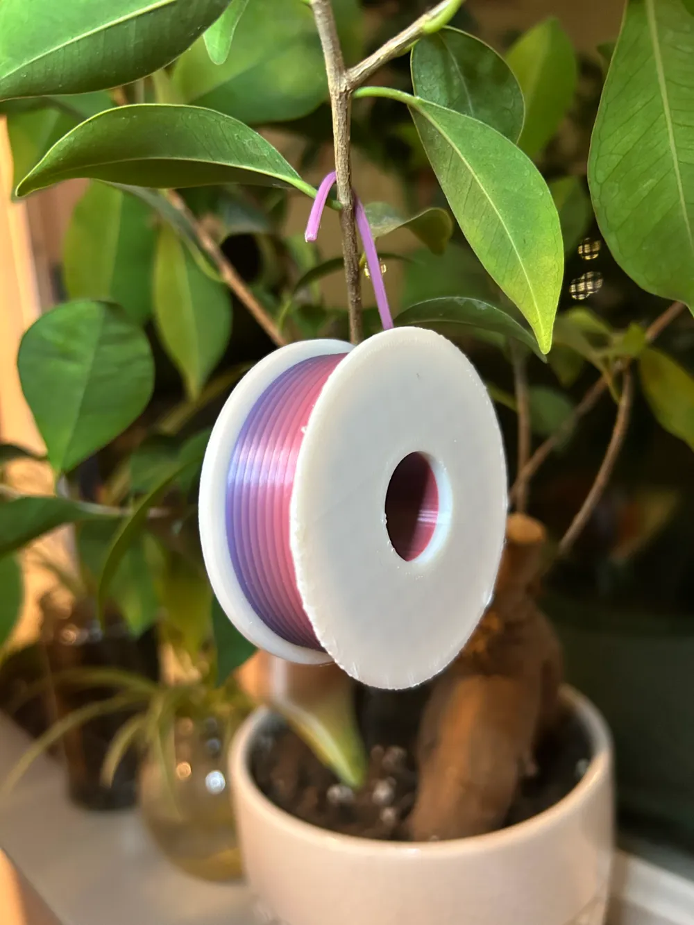 Filament Spool Ornament for Christmas Tree by PartTimePrinter - MakerWorld
