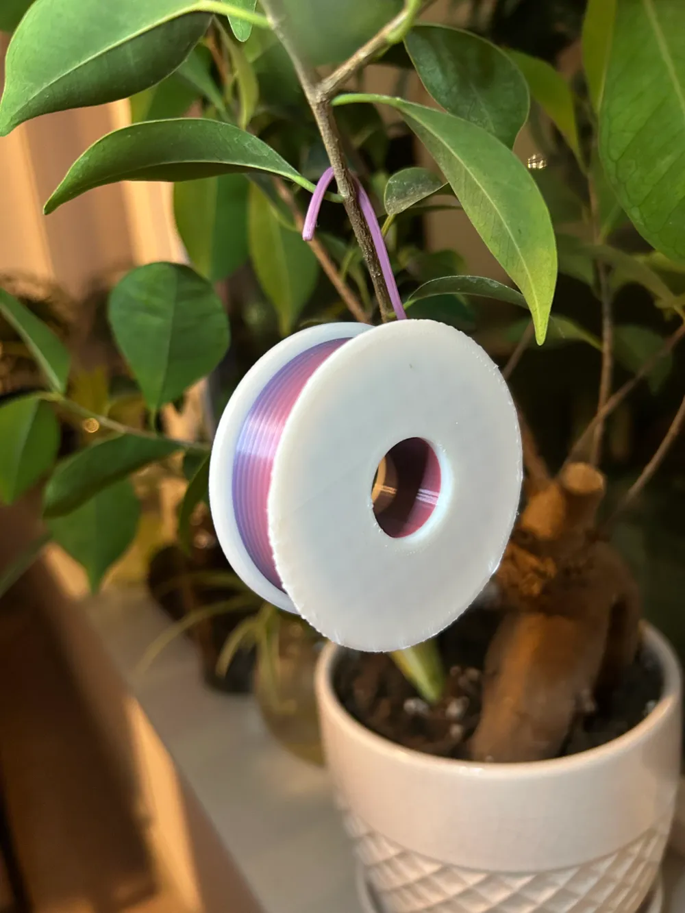 Filament Spool Ornament for Christmas Tree by PartTimePrinter - MakerWorld