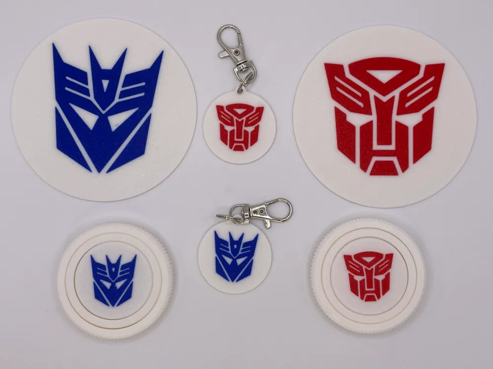 Decepticons Transformers Fidget Spinner by MalcTheOracle - MakerWorld