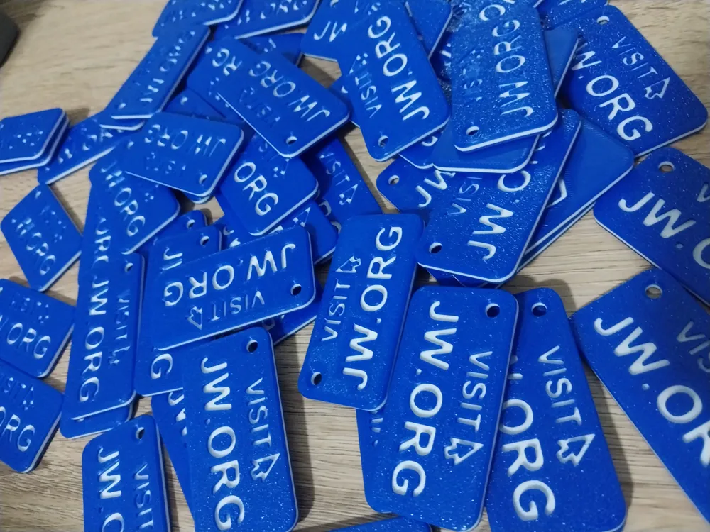 JW keyring/keychain by Kevz.3dprinting - MakerWorld