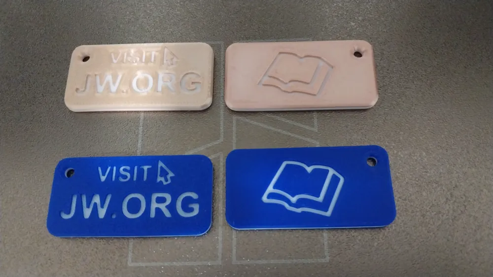 JW keyring/keychain by Kevz.3dprinting - MakerWorld