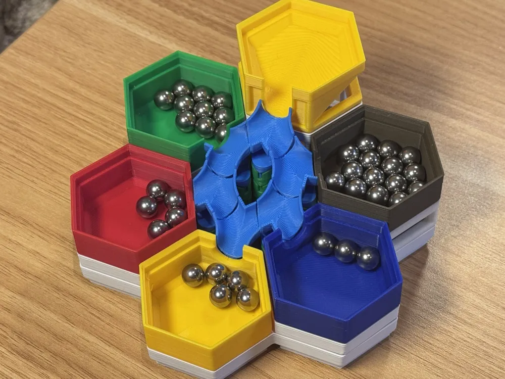Atomic Hexfinity v1.2 - Infinite Ball System - Free 3D Print Model ...