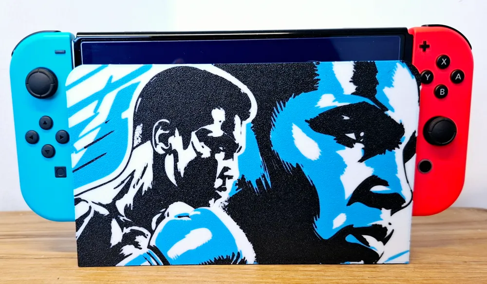 OLED Switch Case Mohamed Ali by Kmit3D MakerWorld: Download Free 3D Models