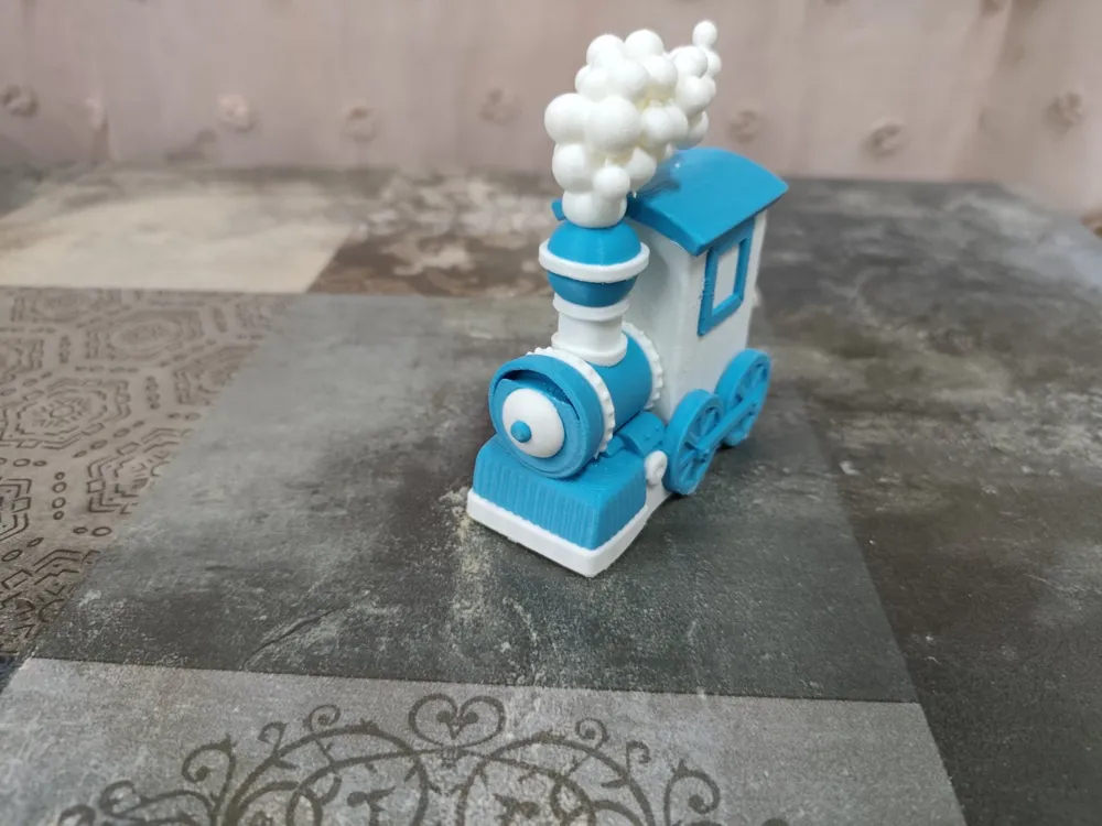 Toy Train - Free 3D Print Model - MakerWorld
