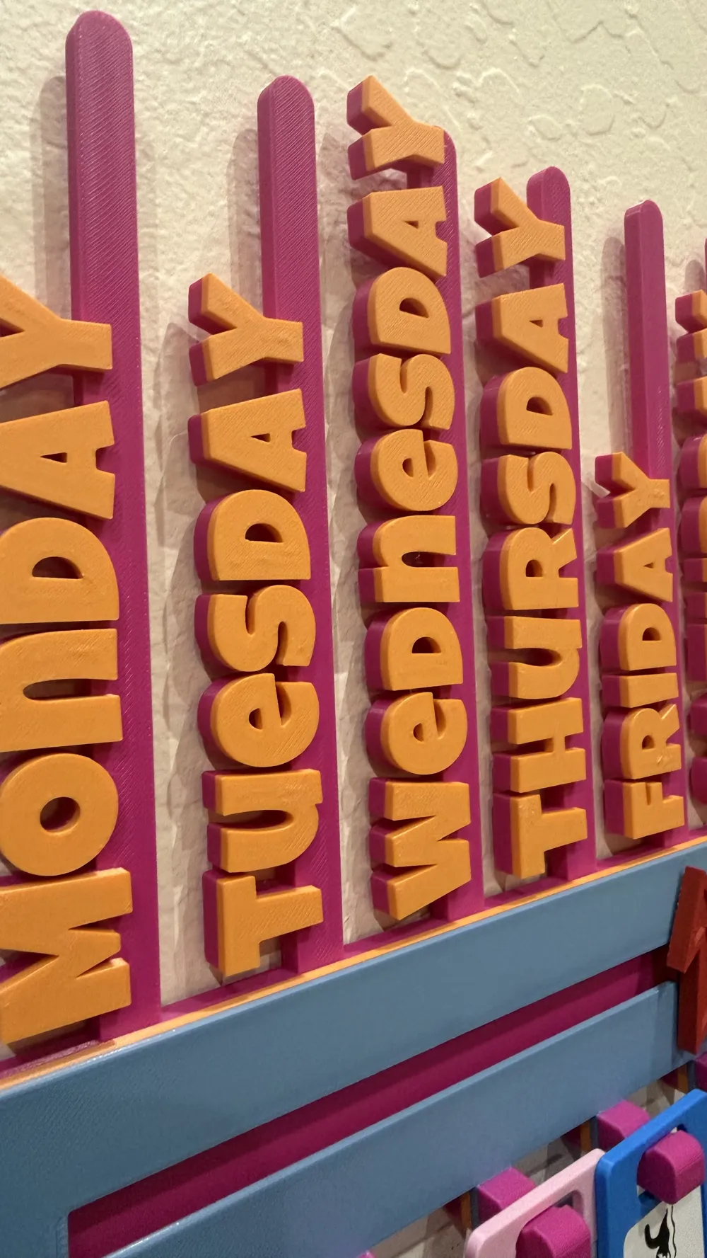 Day of the Week Slider - Free 3D Print Model - MakerWorld