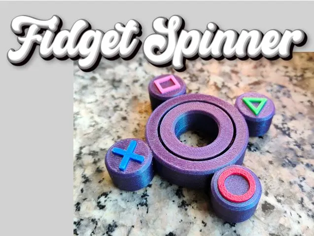 Fidget spinner playstation PS5 by ClaudiocristalMakerWorld: Download ...