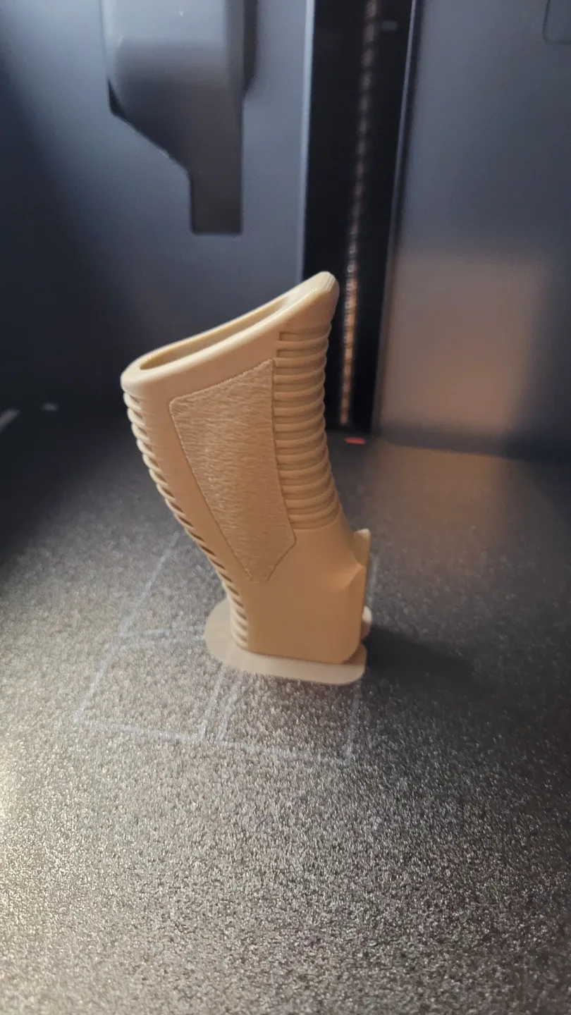 Mil-Spec MPX style grip for AR-15 airsoft paintbal by gunder_mifflin ...