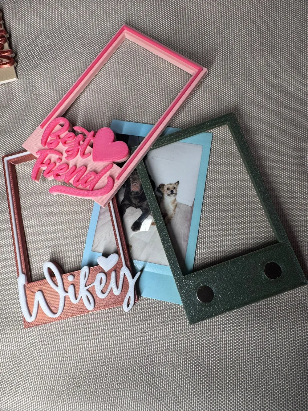 Moldura com Ímã (instax mini) sem AMS - Modelo gratuito para impressão ...