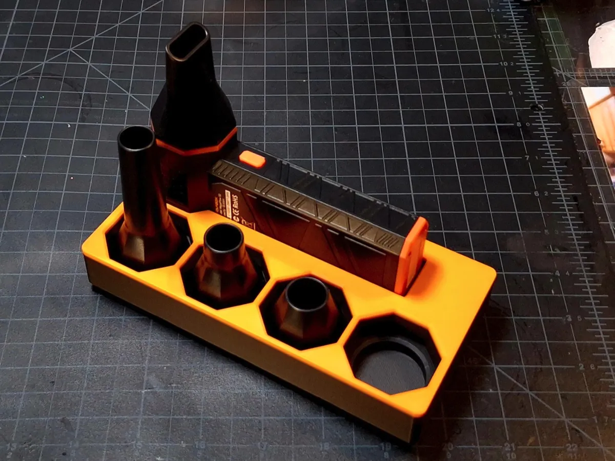 Wolfbox MegaFlow 50 Gridfinity Holder - Free 3D Print Model - MakerWorld