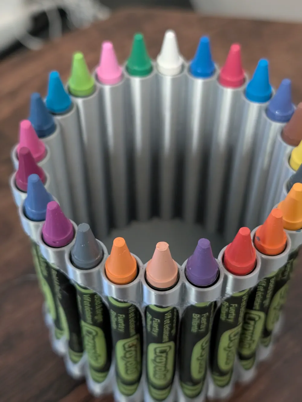 Pen and Crayon Holder - Free 3D Print Model - MakerWorld