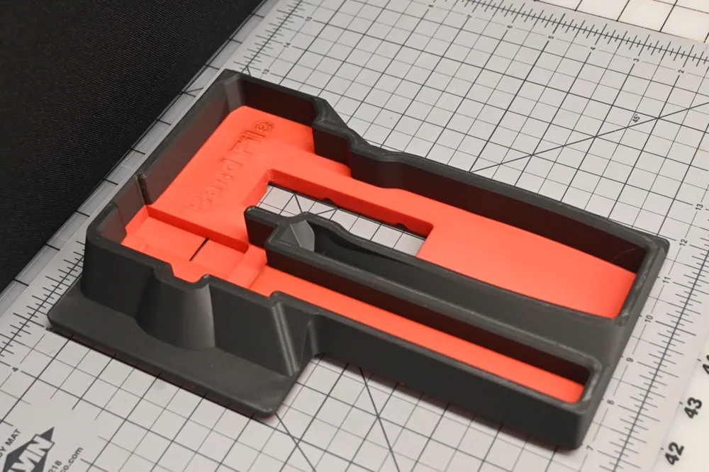 Gridfinity Shadow Tray- M12 Band File 2482-20 by AcesHighX1 MakerWorld ...