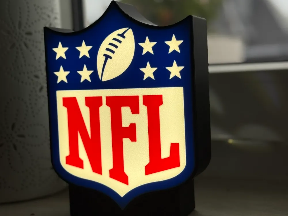 NFL Lamp by mxllner MakerWorld: Download Free 3D Models