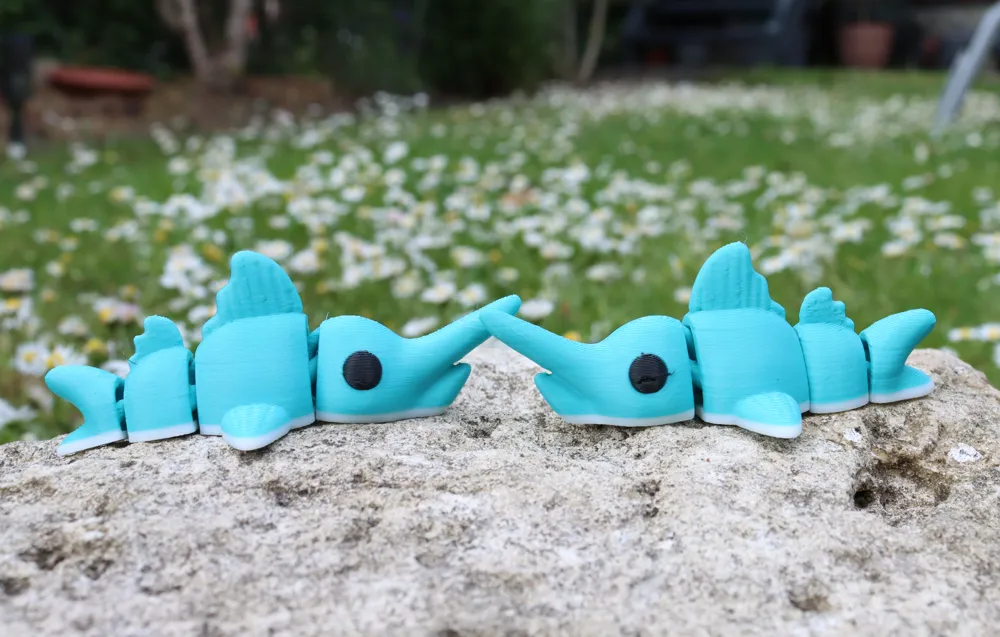 Articulated Swordfish Toy – Flexi Ocean Friend by Alex's 3D prints ...