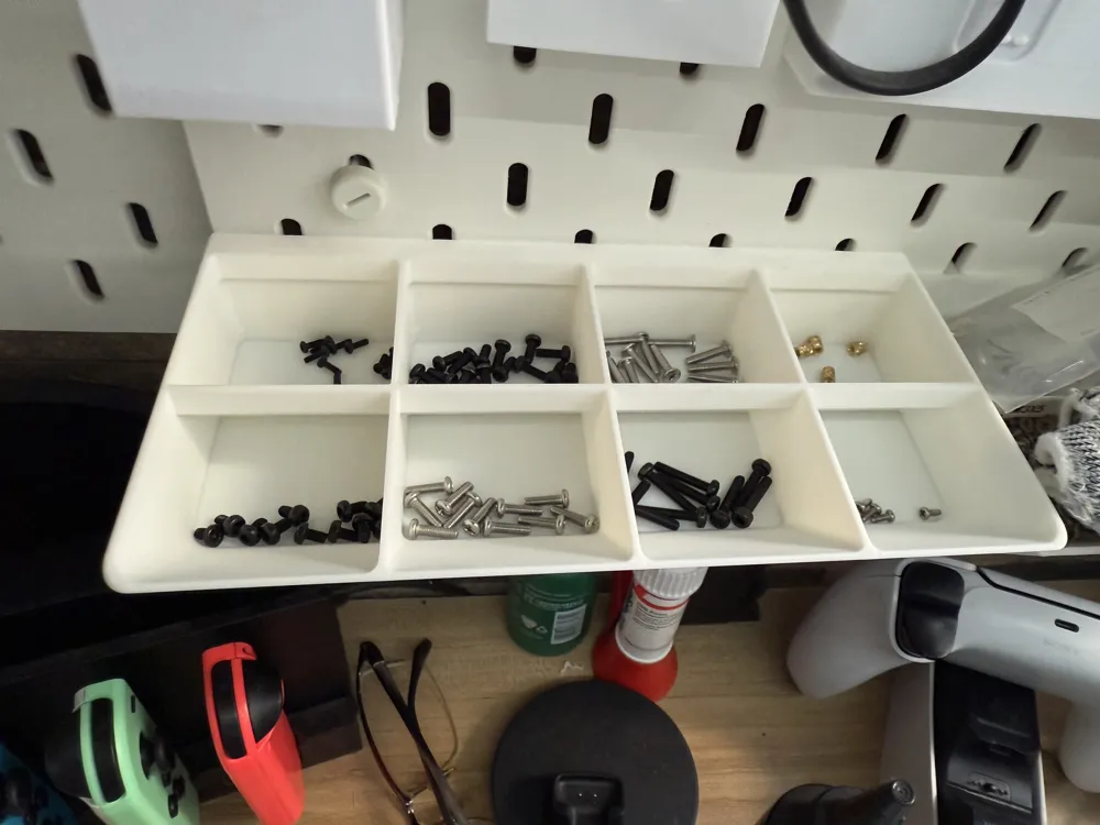 IKEA Skadis Screw Box by skywolf MakerWorld: Download Free 3D Models