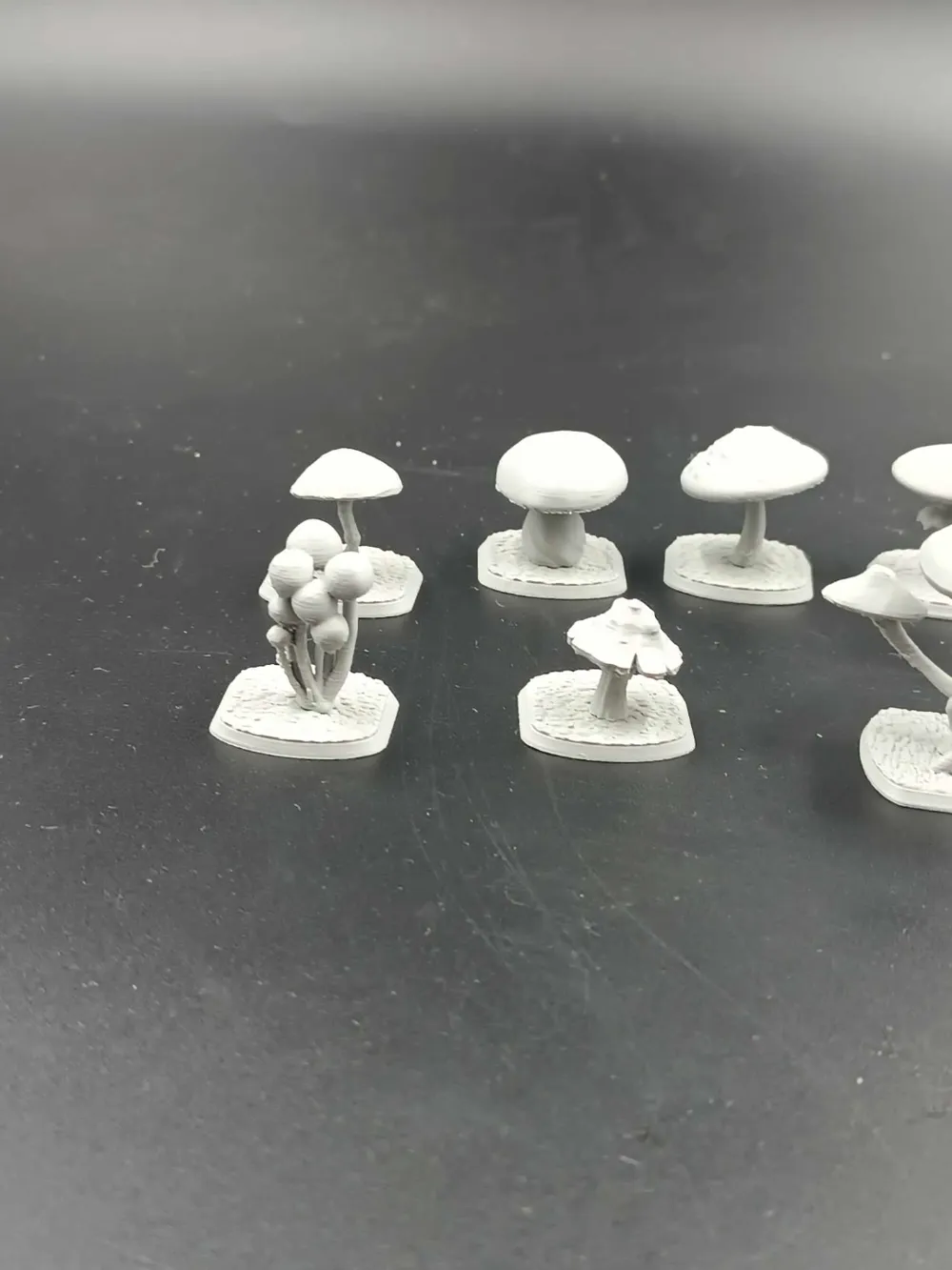 Mushrooms set dnd terrain miniature - Free 3D Print Model - MakerWorld