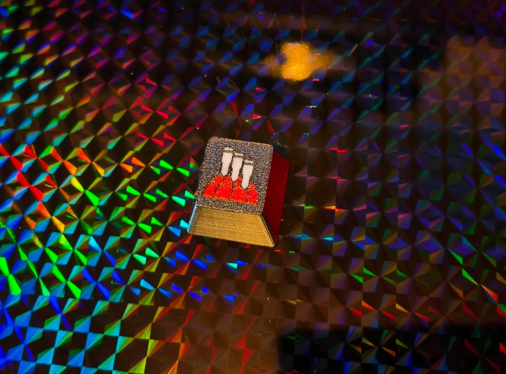 Helldivers keycap 380 HE BARRAGE by 3Dunspol - MakerWorld