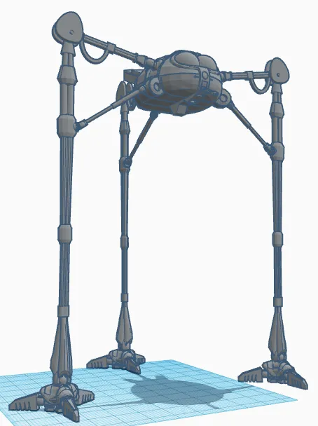 War of the Worlds Martian Fighting Machine Remixed by kornaran ...