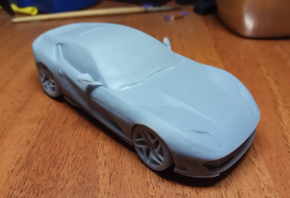 Ferrari 812 Superfast Scale Model by Rice_E - MakerWorld