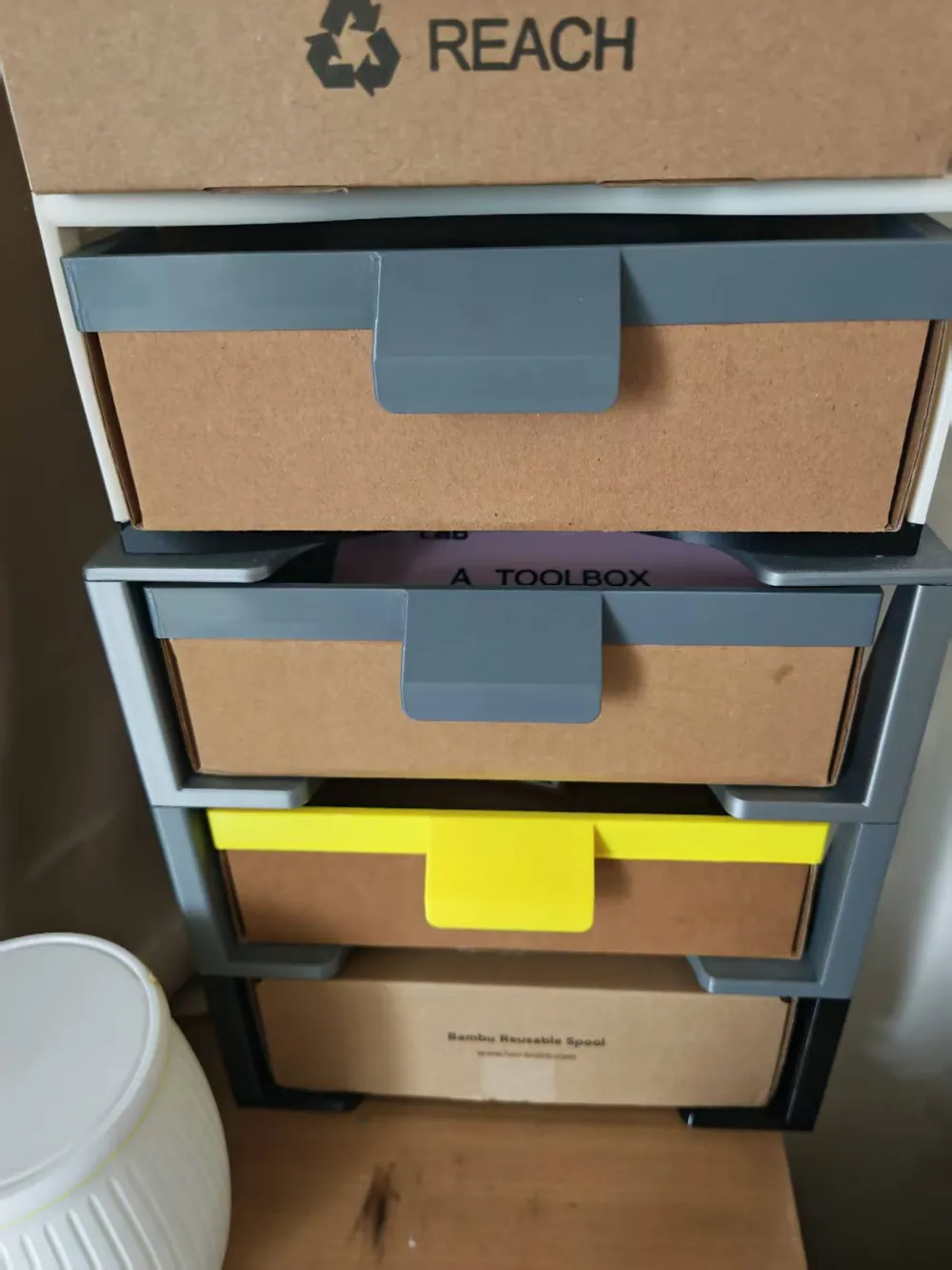 Filament Cardboard Box Reinforcement Handle by 阿遥遥 MakerWorld: Download ...