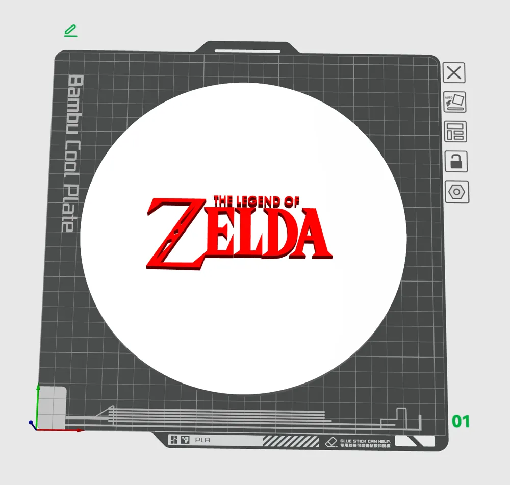 Zelda, Legend of Zelda Logo Sign by 3dprintdesign - MakerWorld