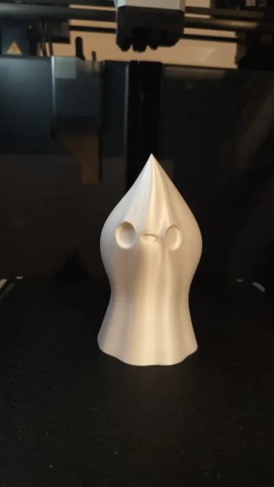 Happy Ghost Light - Double Sided by stevesDesigns - MakerWorld