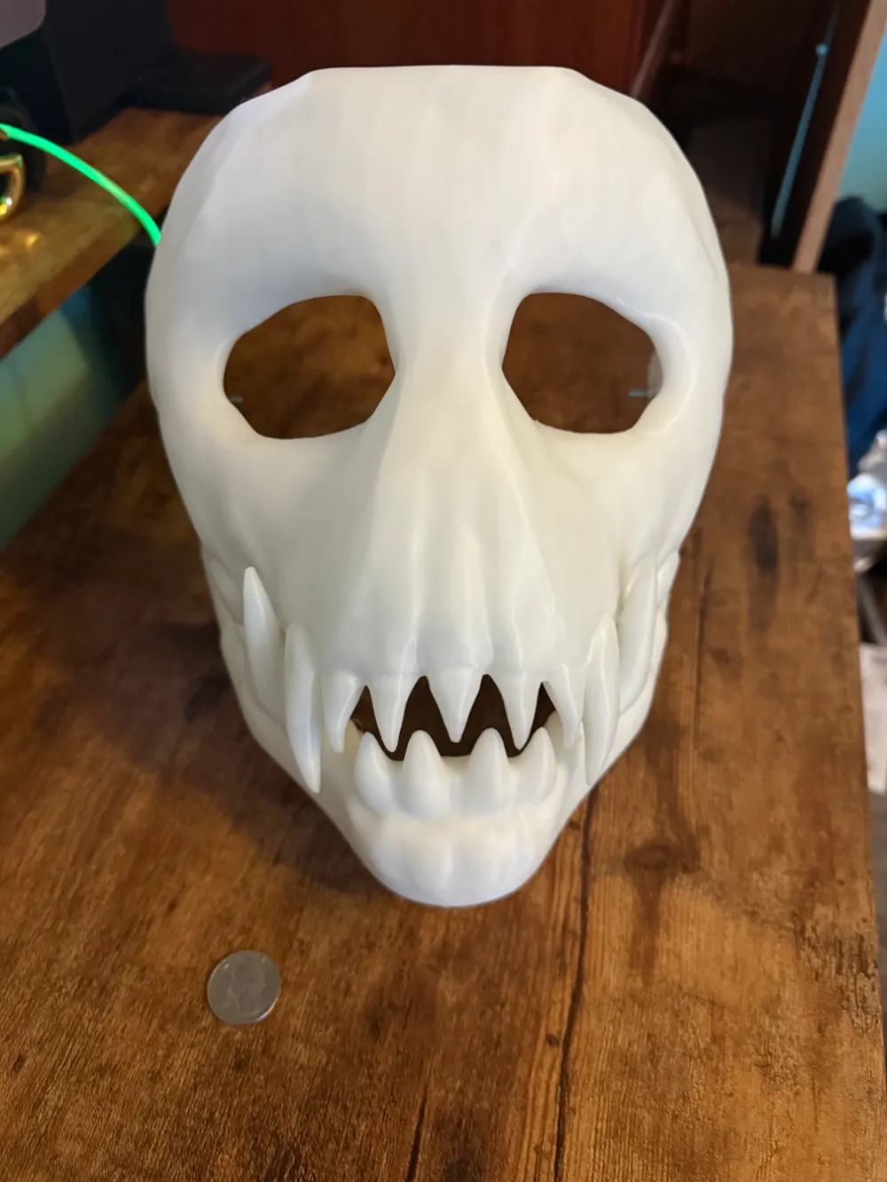Skull Mask (Moveable Jaw) Remixed by Tech Tyrant - MakerWorld