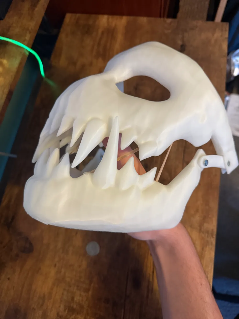 Skull Mask (Moveable Jaw) Remixed by Tech Tyrant MakerWorld: Download ...