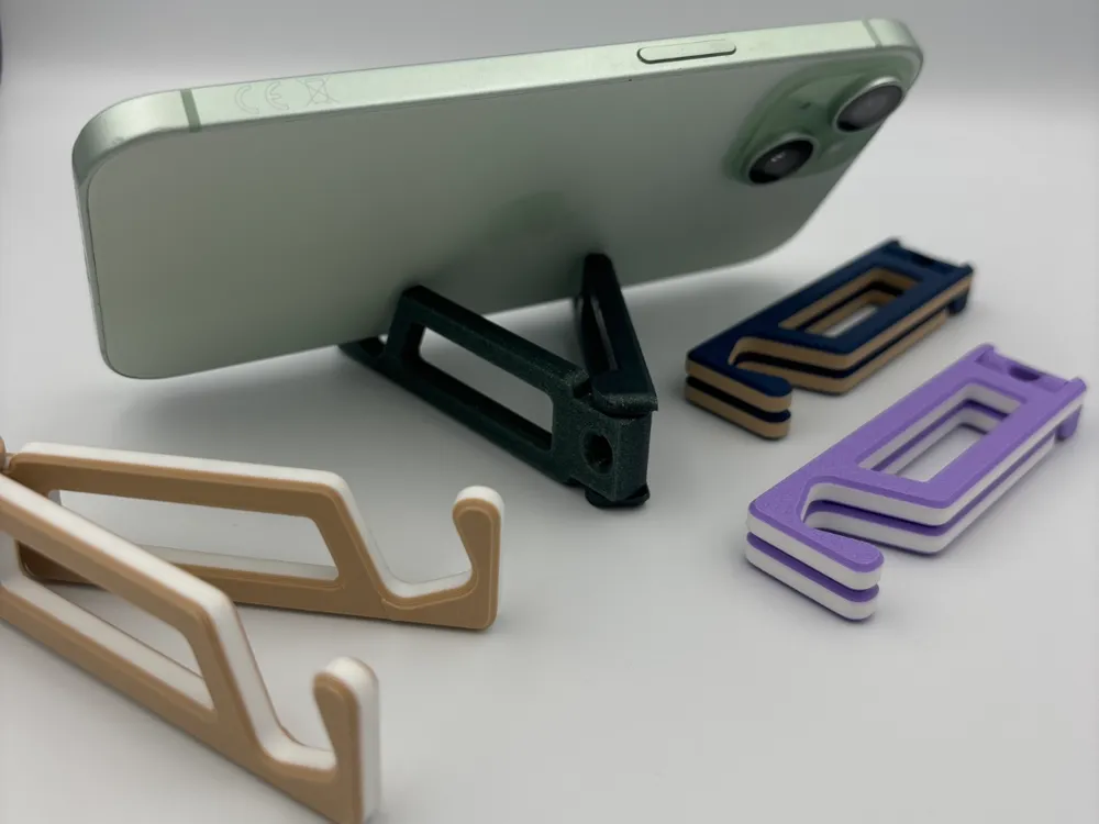 Foldable Phone Stand - Free 3D Print Model - MakerWorld