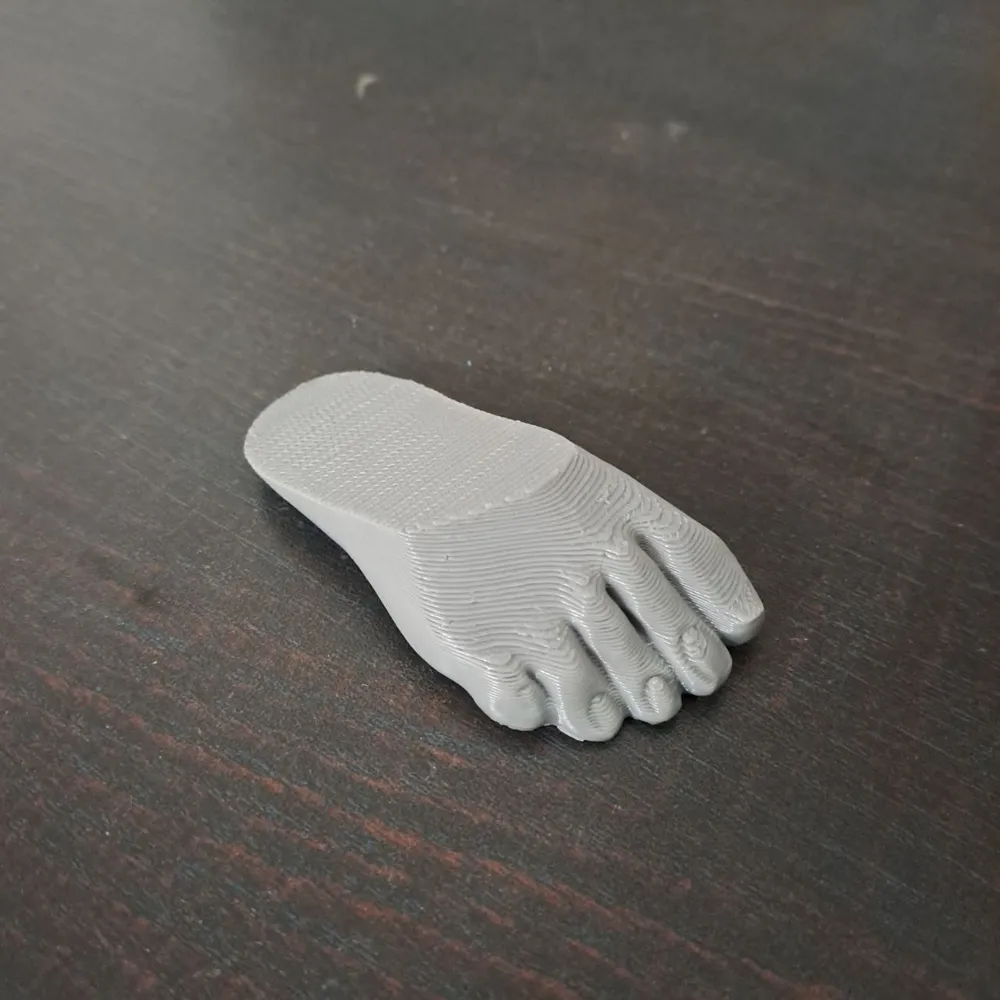 Giant Human Foot Door Stopper - Free 3D Print Model - MakerWorld