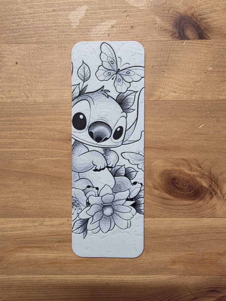 stitch bookmark - Free 3D Print Model - MakerWorld