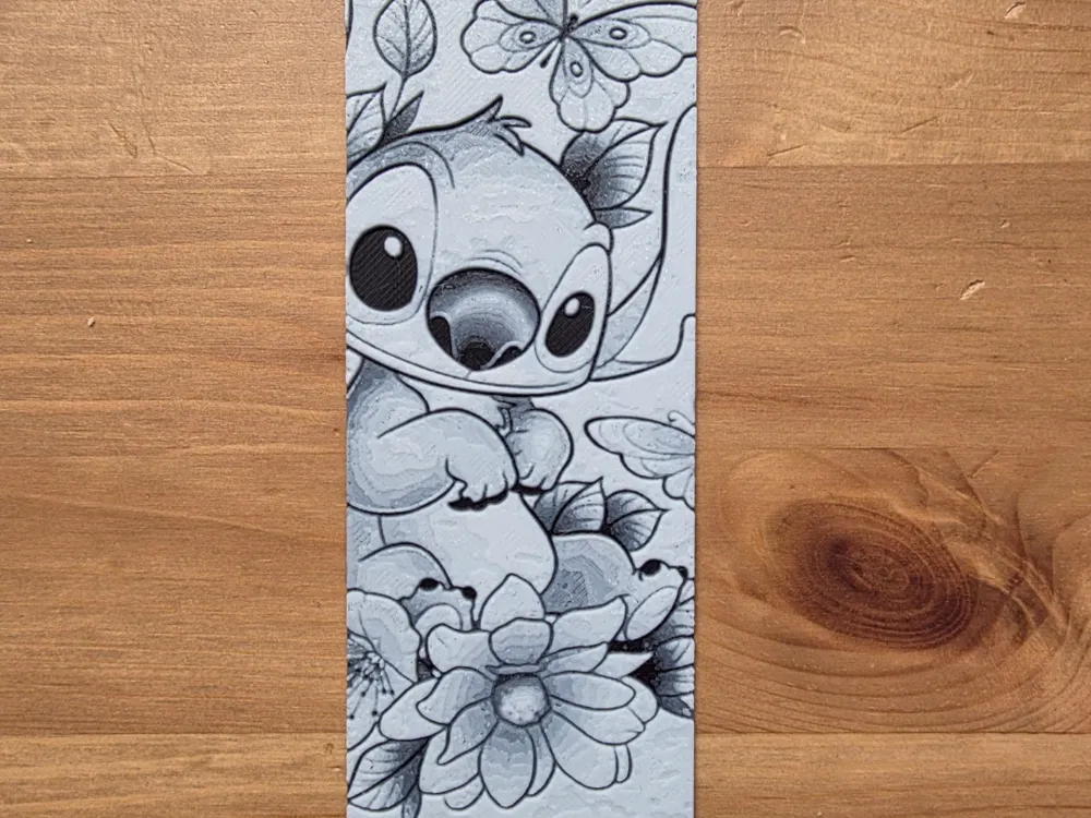 stitch bookmark - Free 3D Print Model - MakerWorld