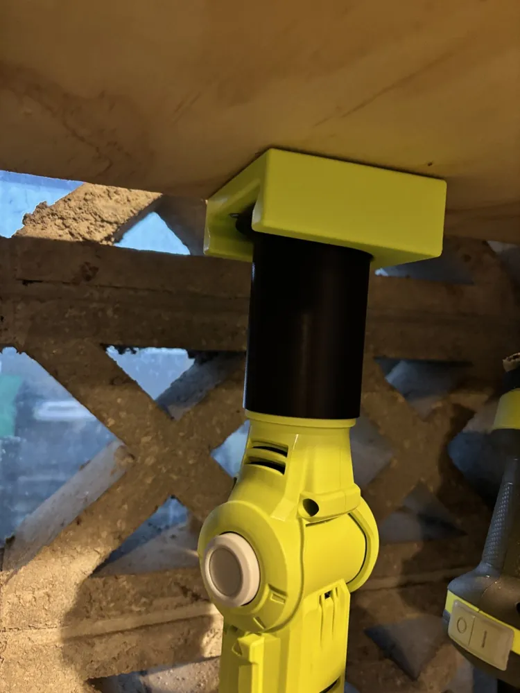 Ryobi One 18v EZ Reach Adapter and Mounting System - Free 3D Print ...