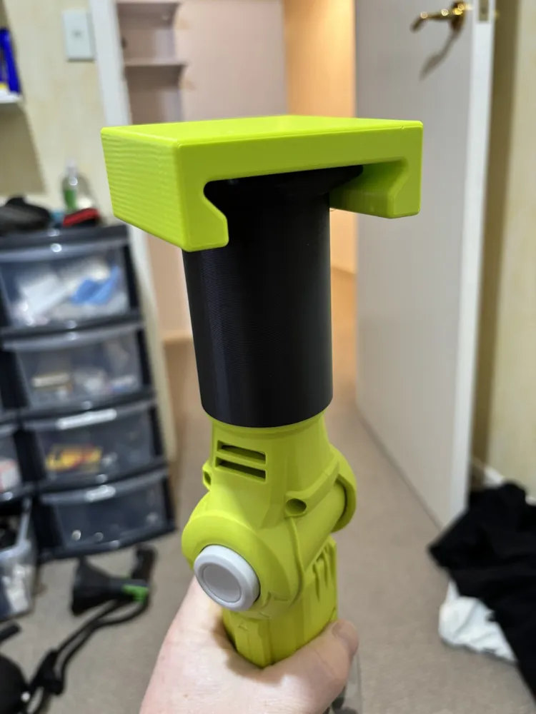 Ryobi One 18v EZ Reach Adapter and Mounting System - Free 3D Print ...