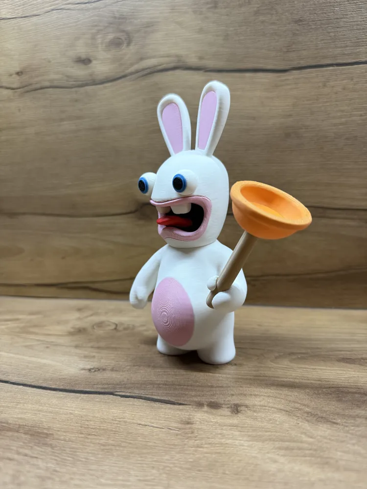 Multi-part Rabbids model, no AMS by mika MakerWorld: Download Free 3D ...
