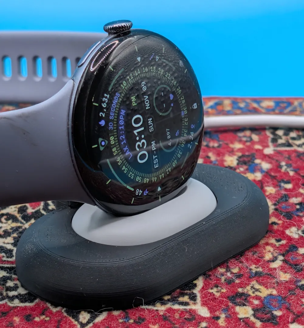 Pixel Watch 4 Charging Cradle - Free 3D Print Model - MakerWorld